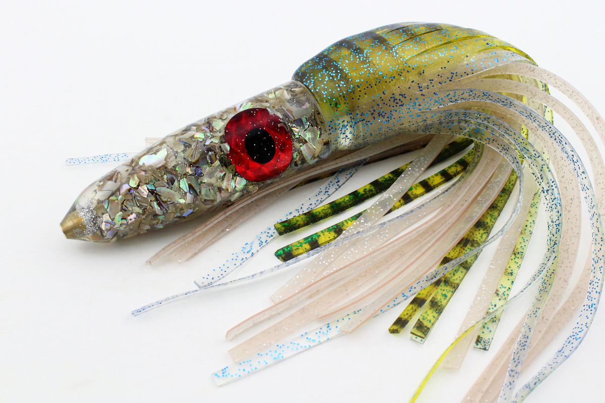Custom Abalone Ballyhoo Fury – BFD Big Game Lures