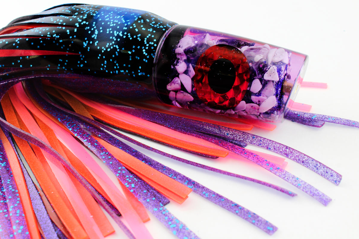 12" Rockstar Plunger - Acid Skipjack with Banded Amethyst – BFD Big ...