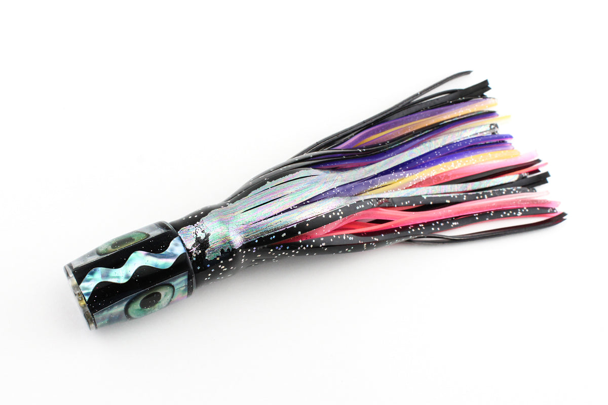 9" Jetted Plunger with Rippled Awabi Shell – BFD Big Game Lures