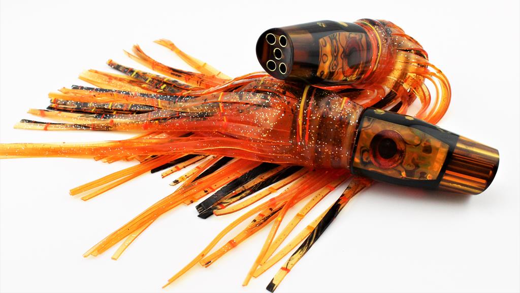 Custom Squid Scoop with Mexican Green Abalone and Rootbeer Matrix – BFD ...